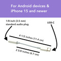 Headphone Jack Adapter - (3.5mm to USB-C adapter) | SleepPhones ...